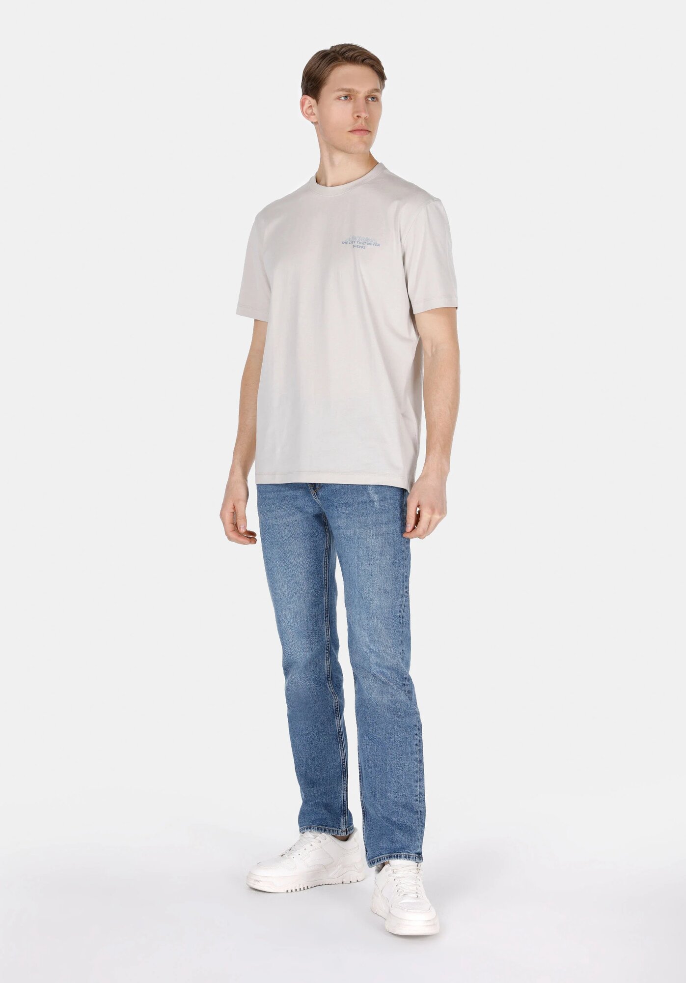 Джинсы 042 JOHN Slim Straight Fit 