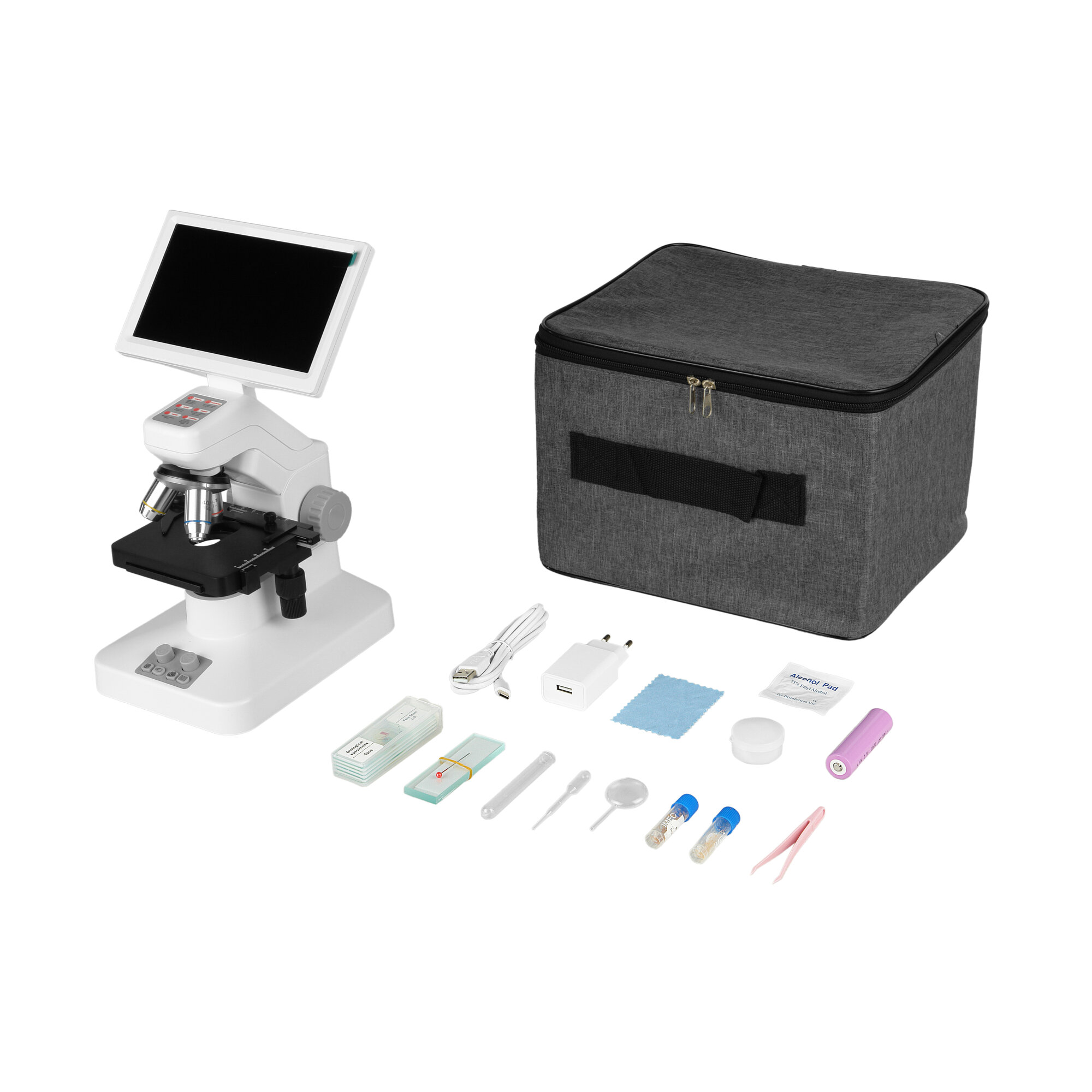 Цифровой микроскоп Микромед iMicro LCD В, арт.32840