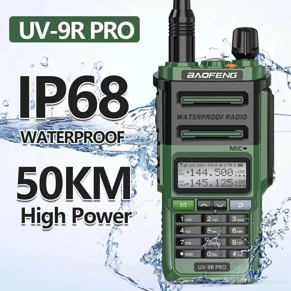 Baofeng UV 9R PRO Водонепроницаемая рация