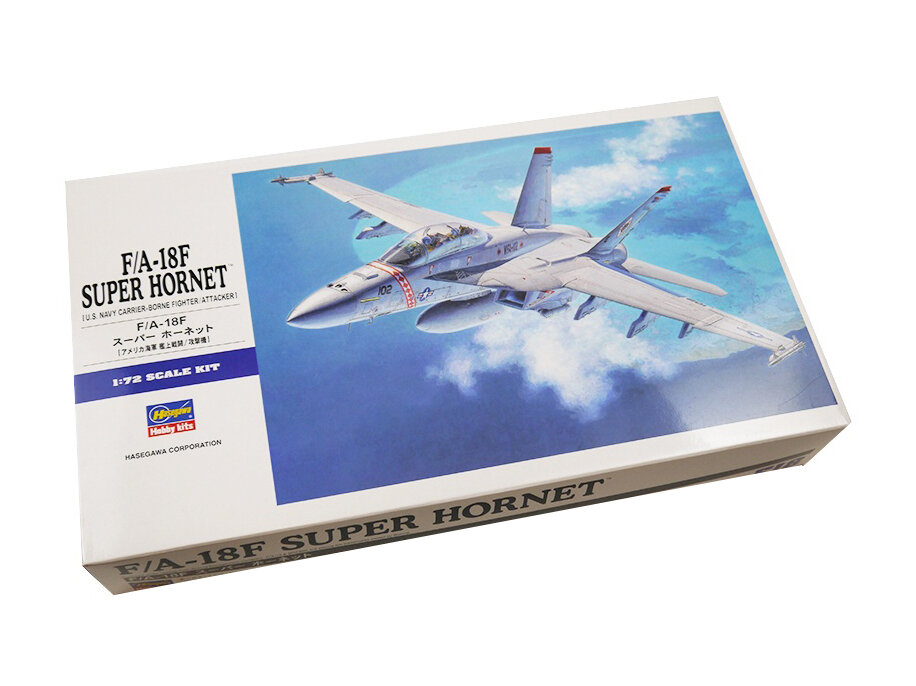 00548 Hasegawa Палубный истребитель F/A-18F Super Hornet (1:72)