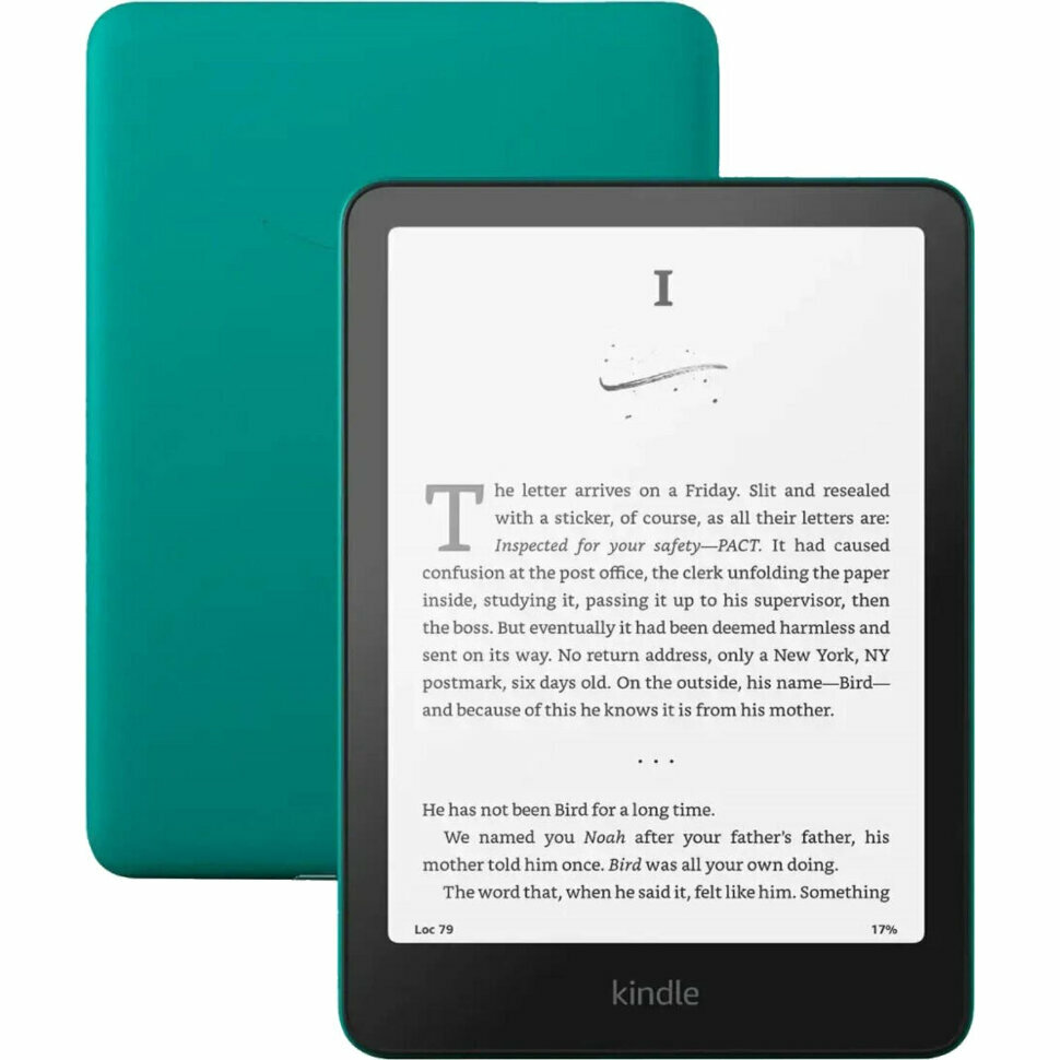 Книга электронная Amazon Kindle Paperwhite 2024 16GB Jade, 2372000