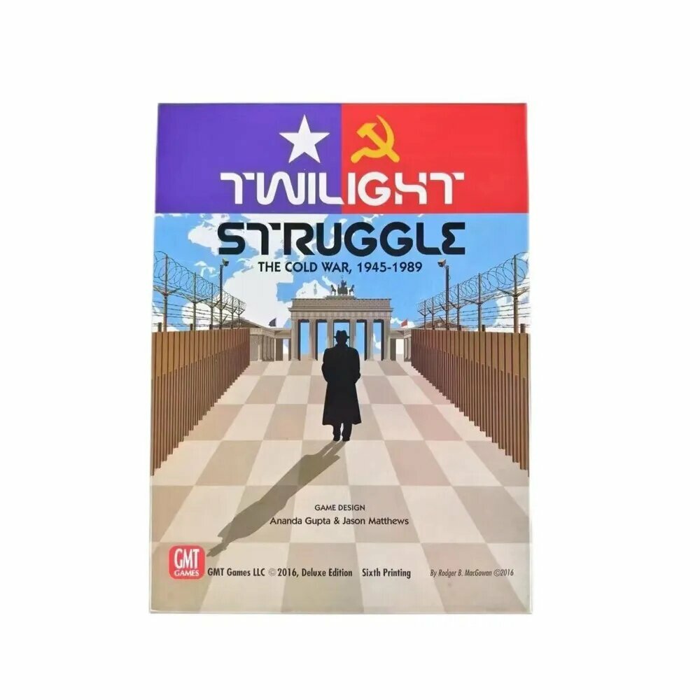 Twilight struggle the cold war Английская настольная игра "Дуэль для 2 игроков" на фоне холодной войны