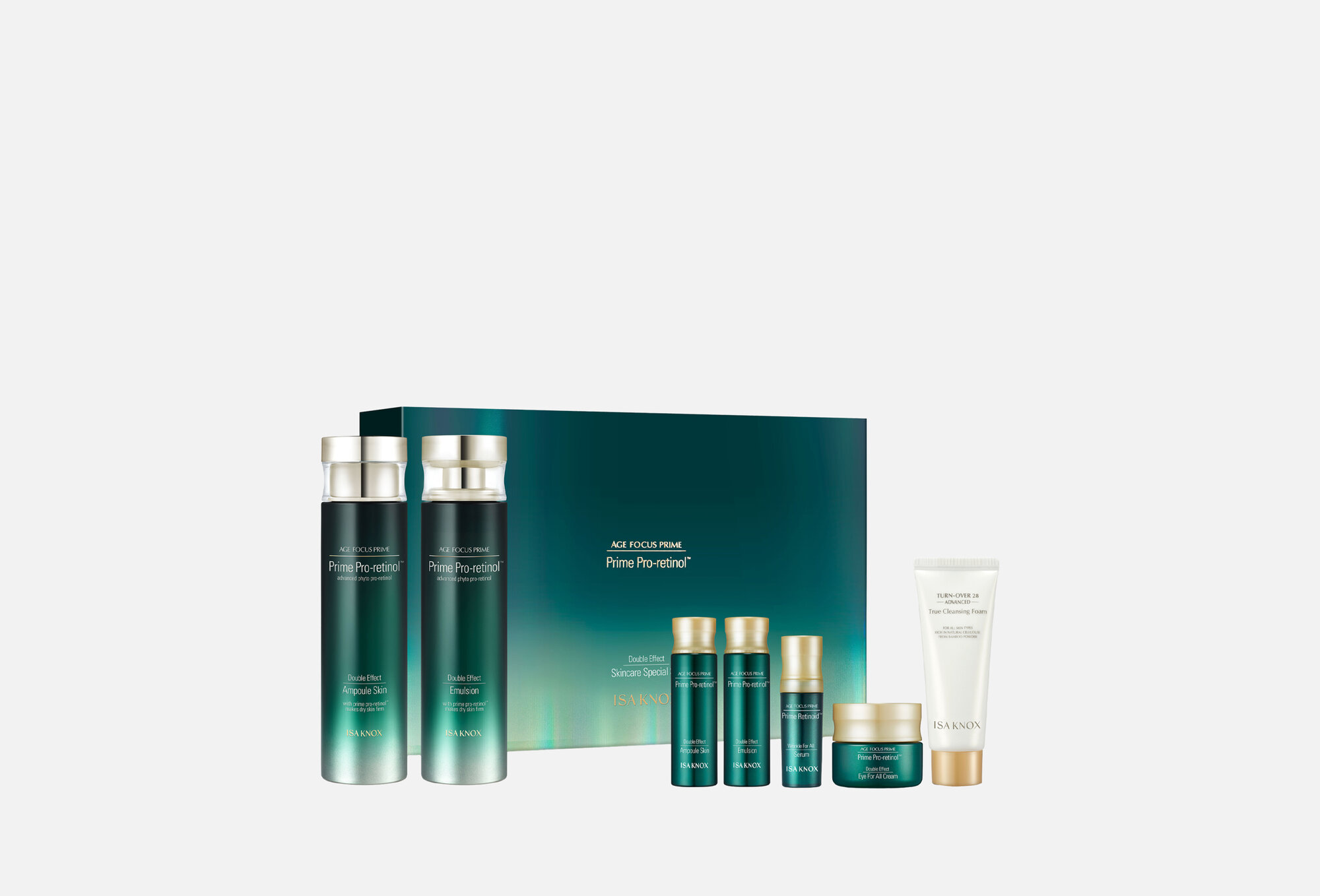 Набор для поддержания упругости кожи лица ISA KNOX AGE FOCUS PRIME Skincare