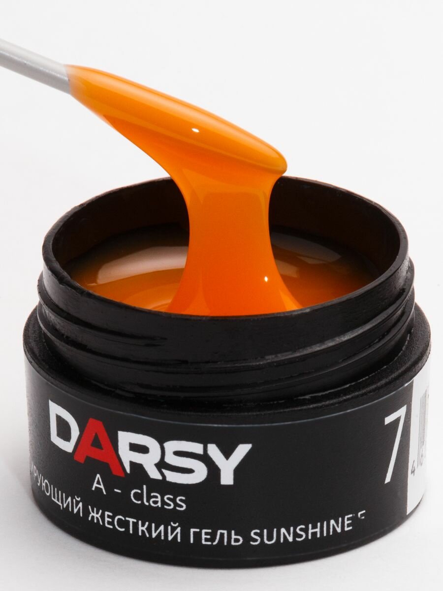 DARSY, гель моделирующий жесткий Sunshine №7, 15 мл