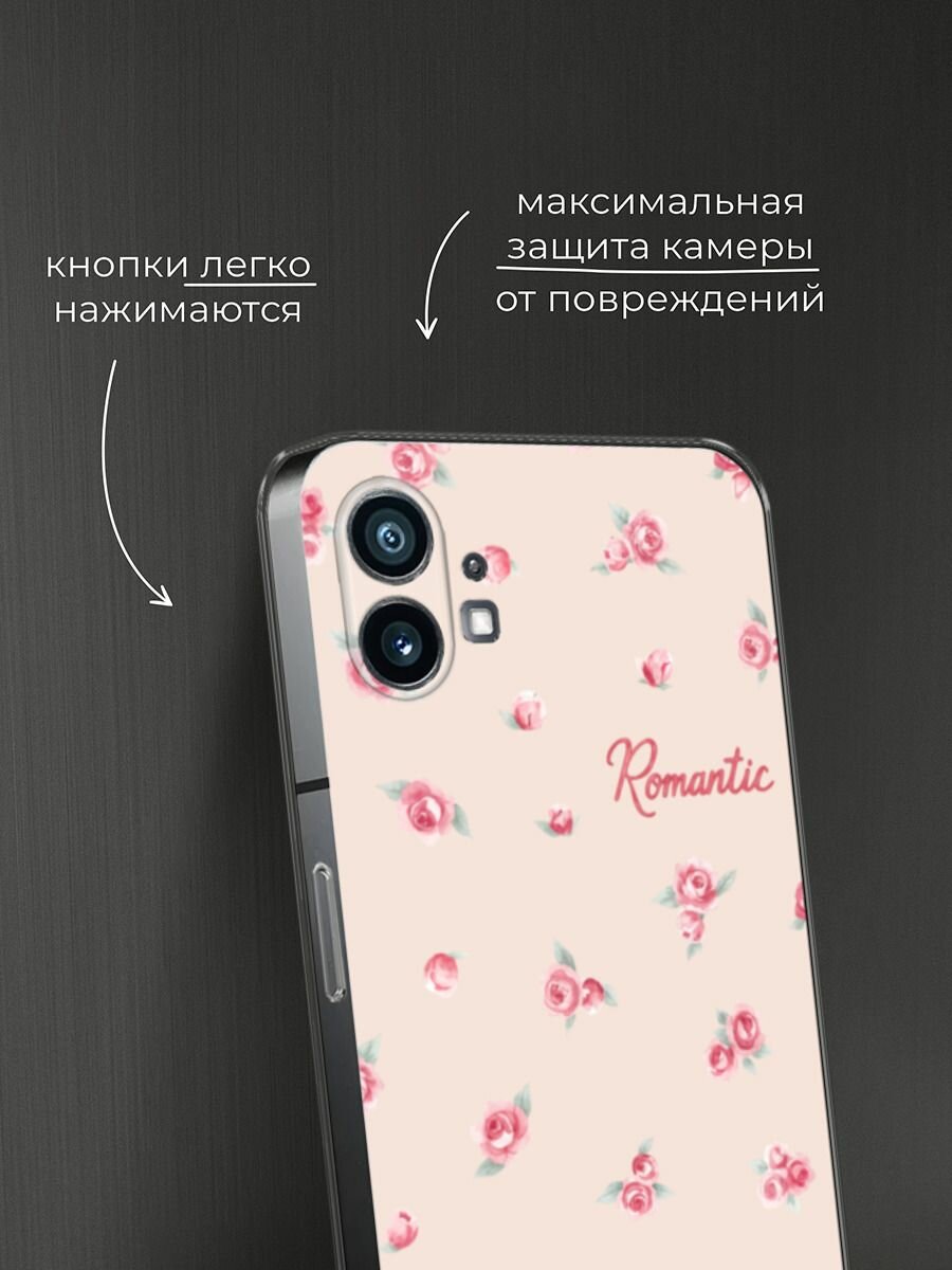 Чехол на Nothing Phone 1 / Нафинг Фон 1 с принтом "Romantic" — фото 1