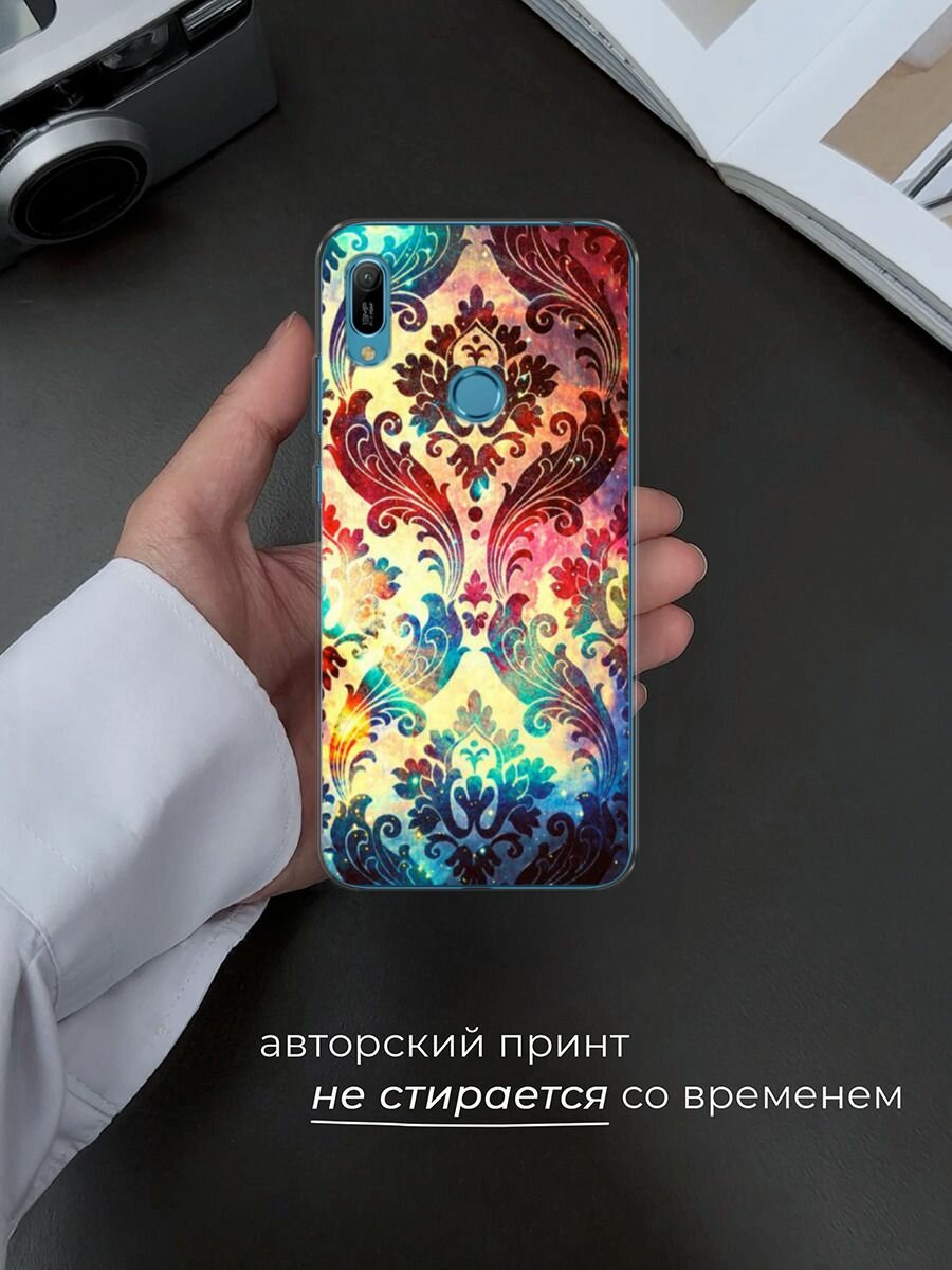 Чехол на Honor 8A/8A Pro/Huawei Y6s/Y6 2019 / Хонор 8А с принтом "Чарующий узор" — фото 1