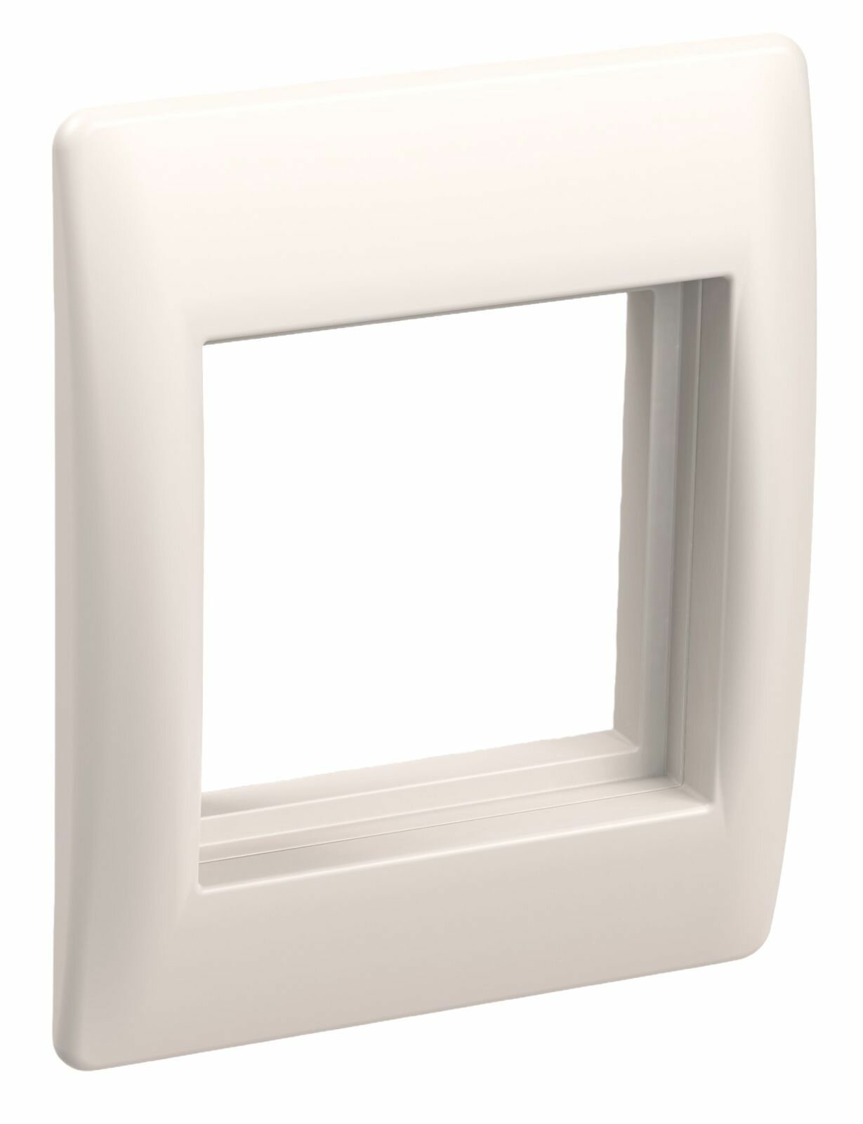 Рамка и суппорт для кабель-канала IEK универсальные, на 2 модуля, пластик