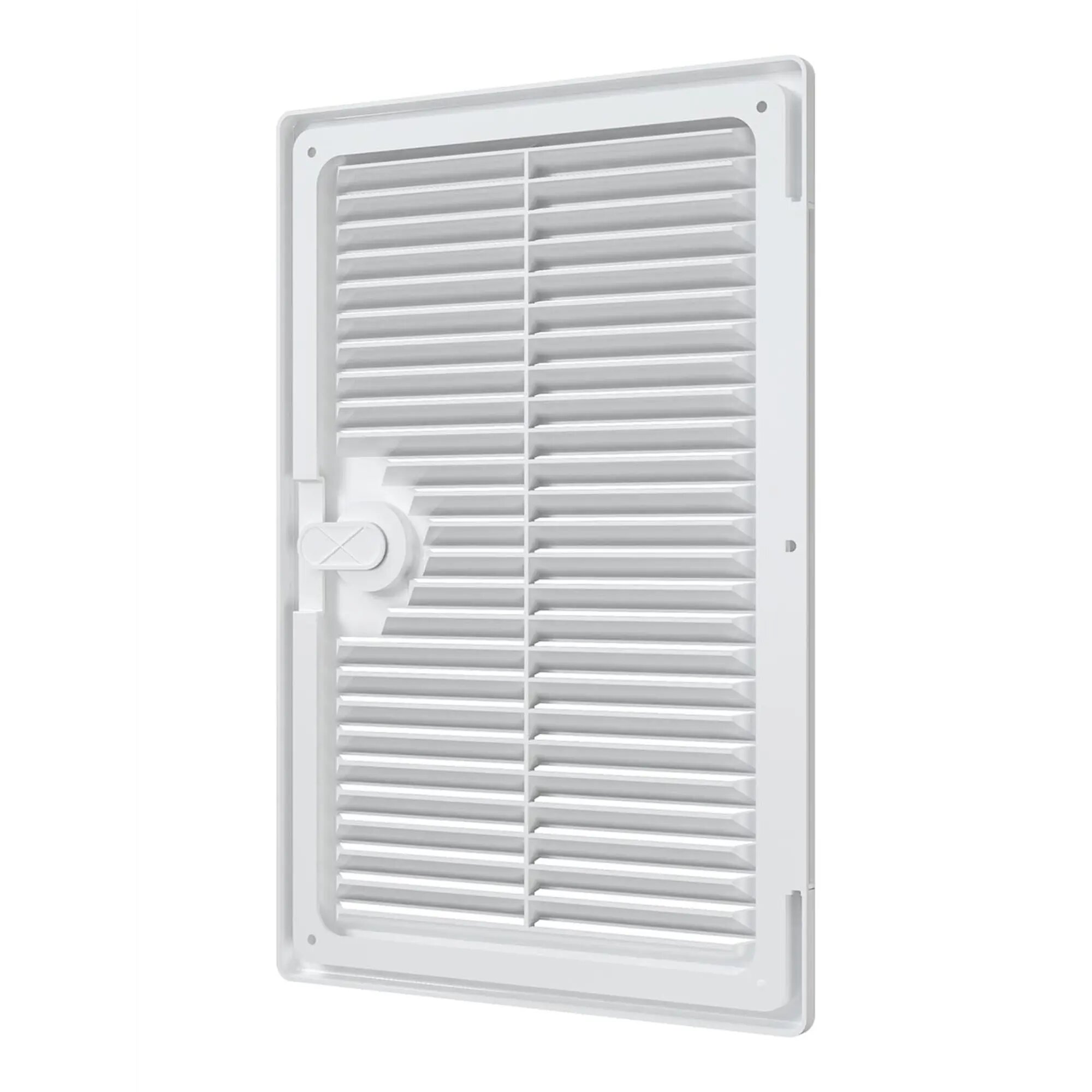 Era вентиляционная решетка с дверью 200x300 мм, белый пластик, для вентиляционных каналов