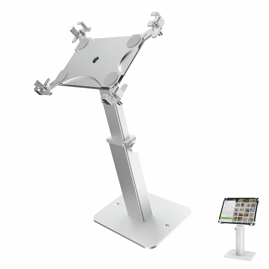 Поворотная стойка для планшетов 360 , Серебро