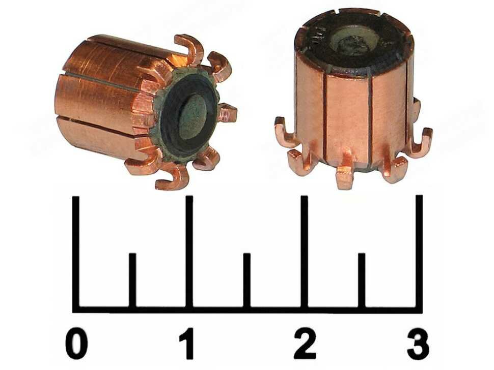 Коллектор электродвигателя 8/3.8*10.7*12.4мм AMKSS0005/TT73091