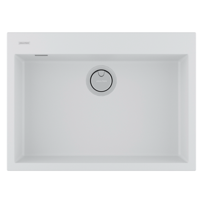 Мойка кухонная Paulmark Decoration 41 PM936950-WH white