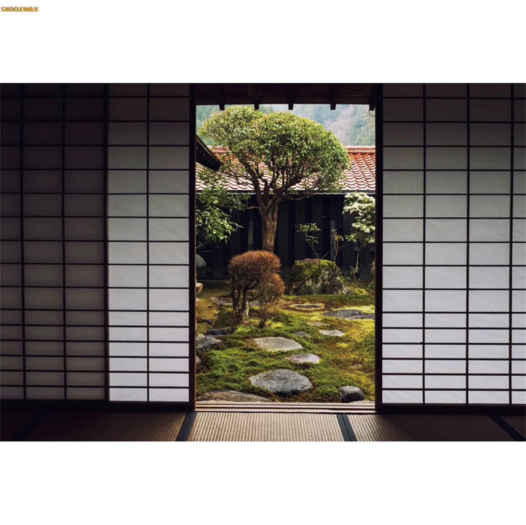 Yeele гостиная в японском стиле дом окно интерьер портретная фотография фоны фотографические фоны для фотостудии