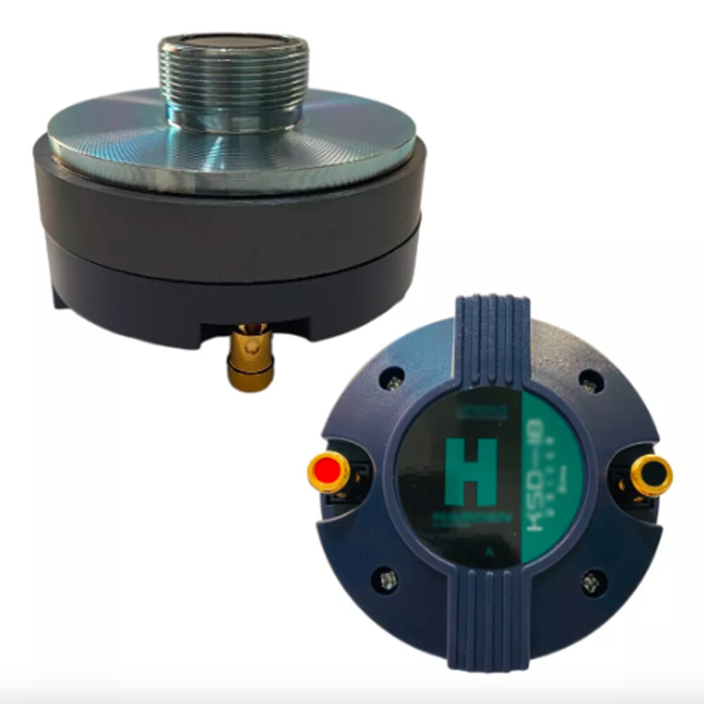 Tweeter Treble Compressions Driver 200 Watt Car Audio Speaker Driver Screw Mounting Horn Accessories Silver Metal 8-Ohm 77*67.5mm 930g 1шт