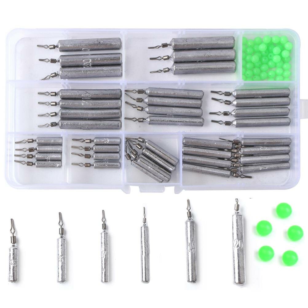 Грузила для рыбалки: набор дробинок для дропшота разных размеров в коробке