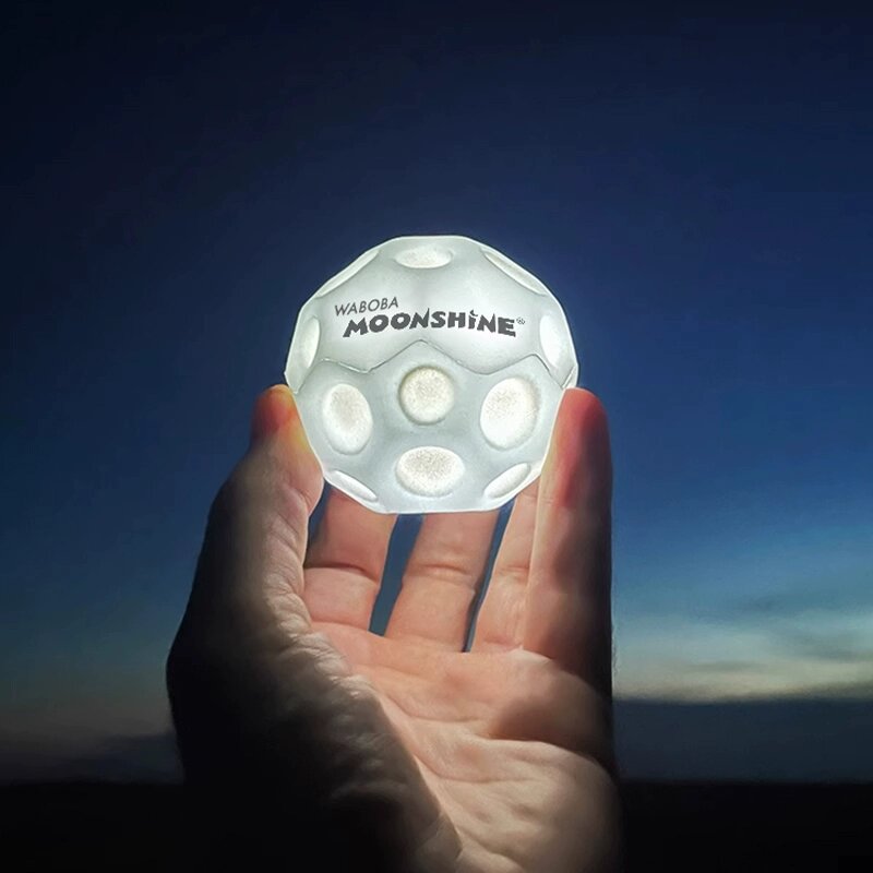 Fly Moon Ball Moonlight Edition Moonlight White Высокая упругость Светящаяся в темноте игрушка для взрослых и детей