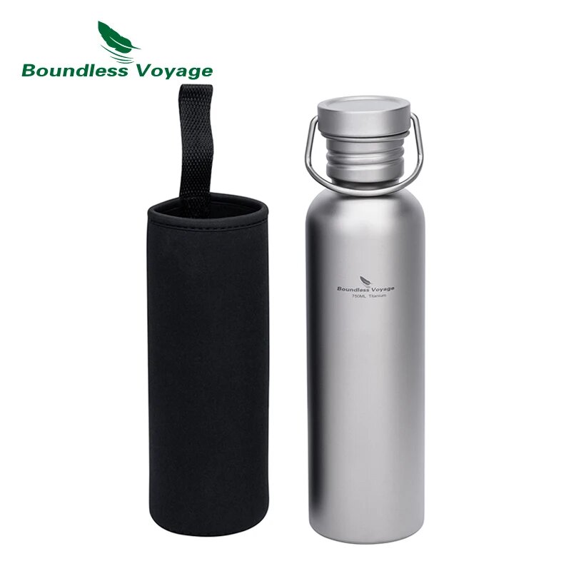 Бутылка для воды Boundless Voyage титановая 500 мл 750ml-original