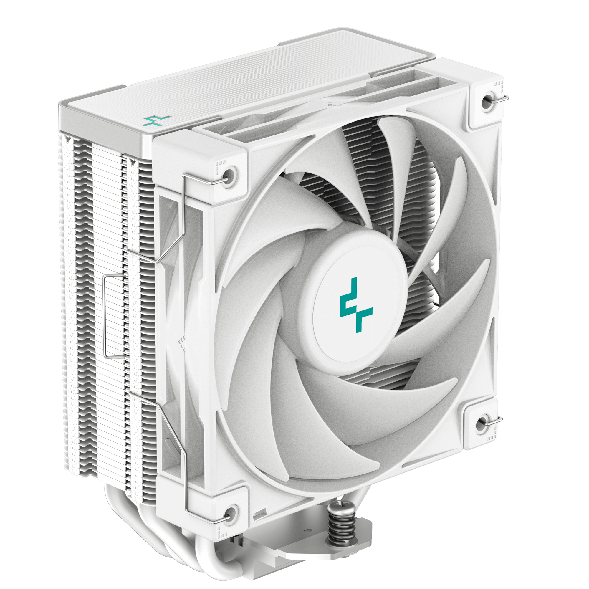 Кулер для процессора DeepСool AK400 R-AK400-WHNNMN-G-1, белый (TDP 220W, PWM)