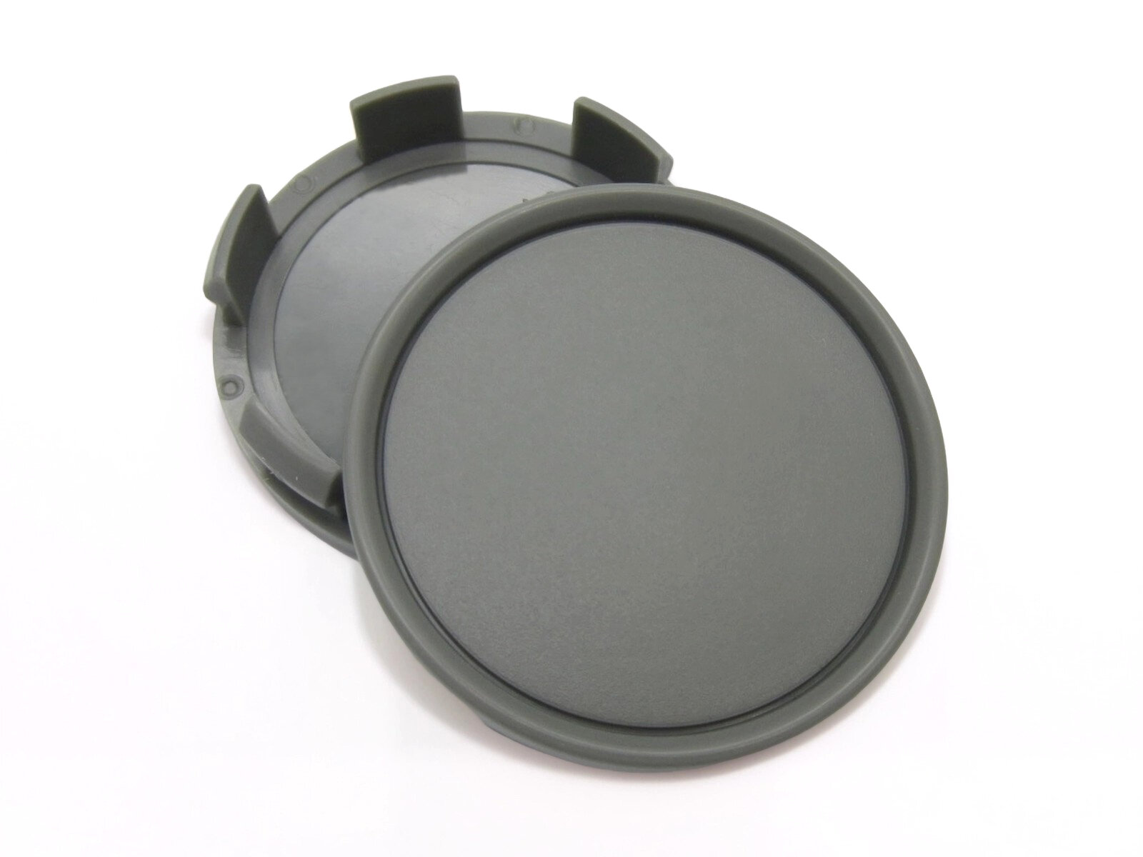 Колпачок, заглушка на литой диск Techline, Ijitsu, Vossen 60/56/10 мм универсальный серый, 1 шт.