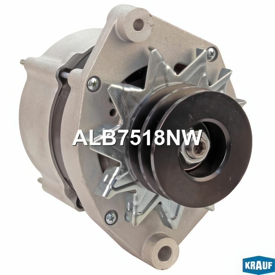 Генератор cо шкивом, 2 ручья для Вольво D7, Тракс F10, F12, F16, Ф7, Фл, 260, 300, 120, 611, 7, F7, FL арт ALB7518NW