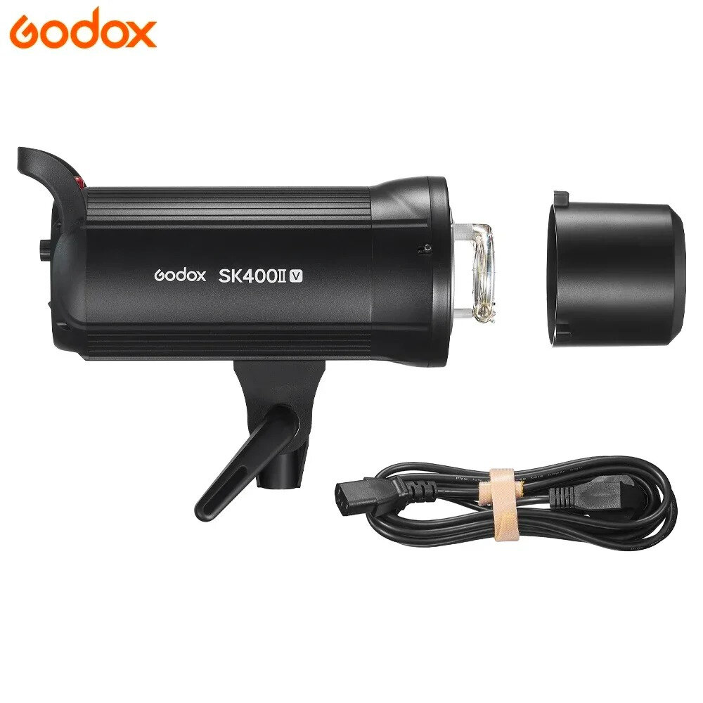 Godox SK400IIV Студенческая вспышка 2.4G беспроводная X - система, GN65 5700K, со светодиодными формовочными лампами