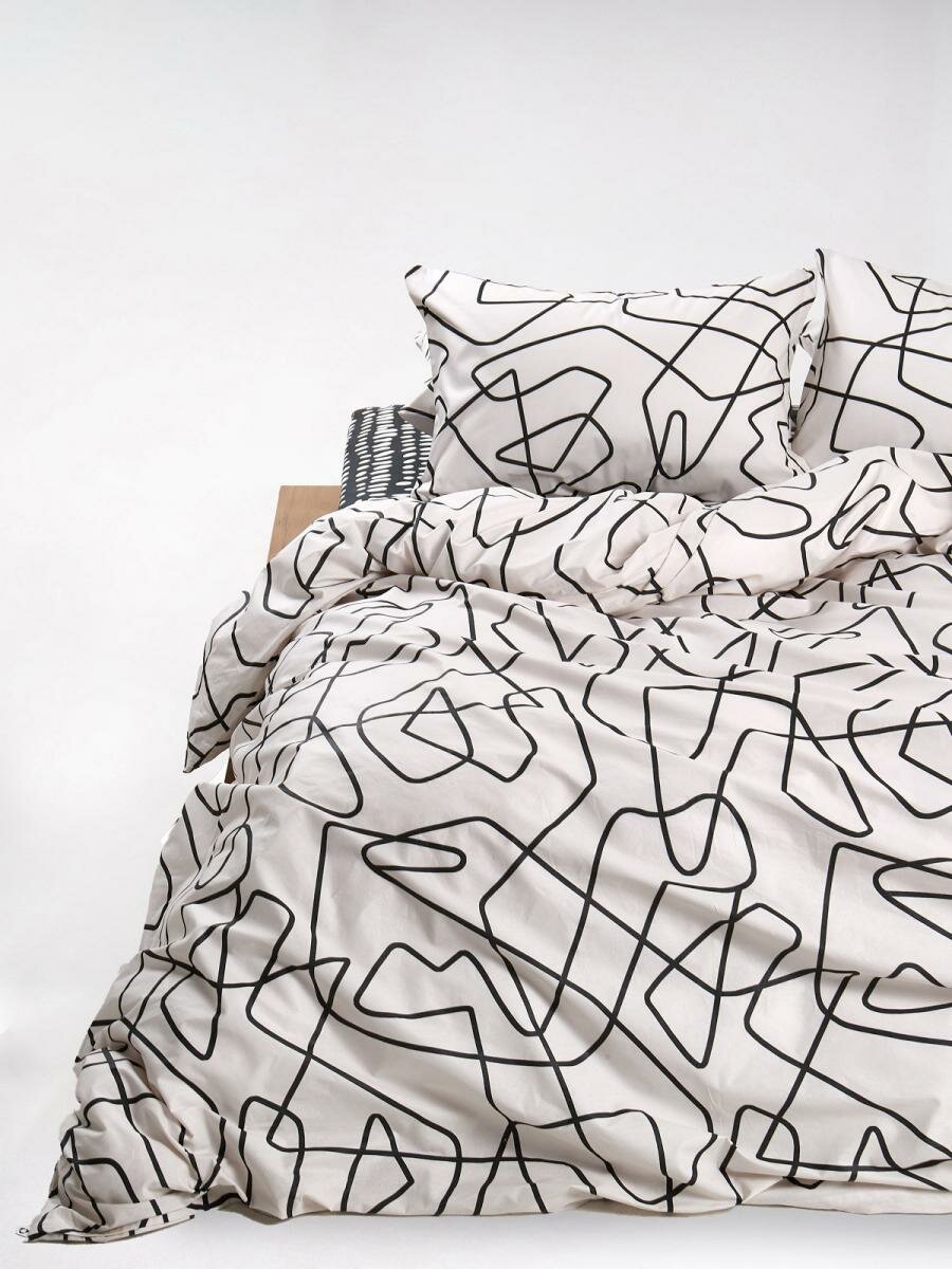 Постельное Белье Urban Family Марианна 20407-1+20409-1 Перкаль однот евро (50х70)