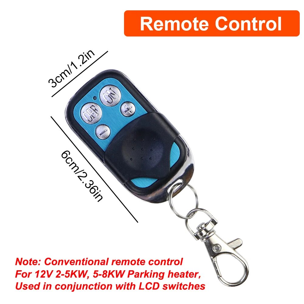 12В Дизельный Отопитель С ЖК-монитором, Контроллером, Платой Управления И Пультом ДУ Remote control