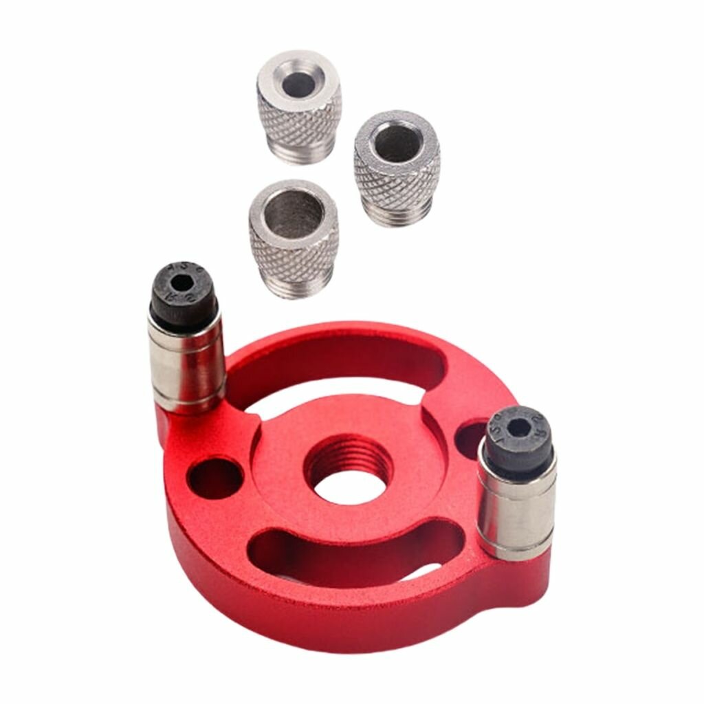 Деревообрабатывающий прямой дырокол-Красный круглый набор сверл диаметром 6 8 10 мм