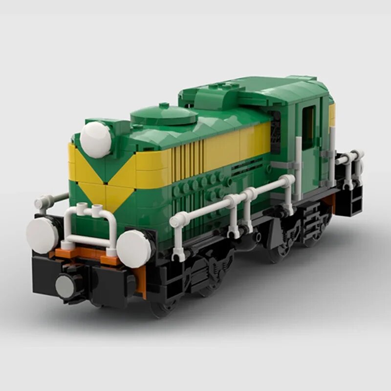 MOC Городской поезд из пластика TB1749-403PCS