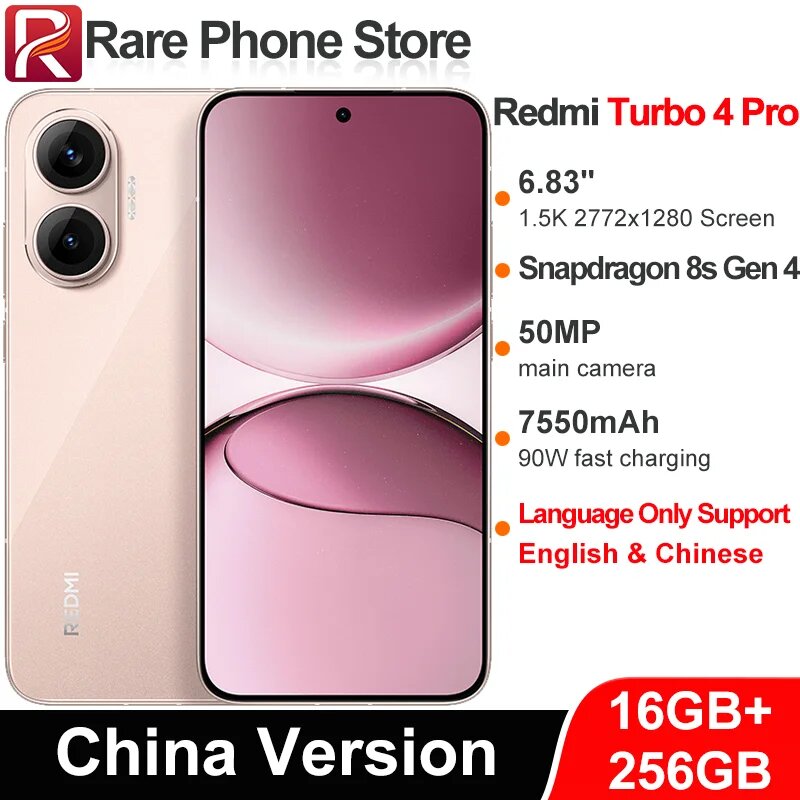 Смартфон Xiaomi Redmi Turbo 4 Pro, 16/256ГБ, china