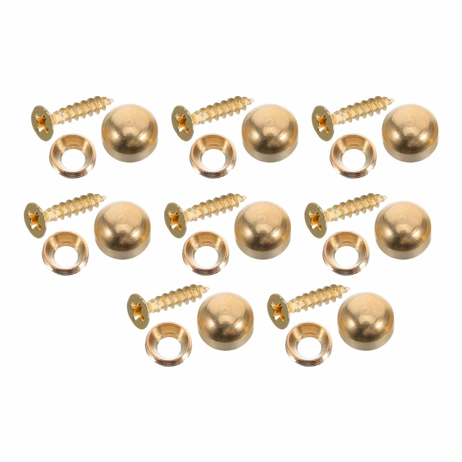 Самонарезающие Шурупы С Декоративными Крышками Для Мебели И Проектов 8 Шт-DKD-CJ0901