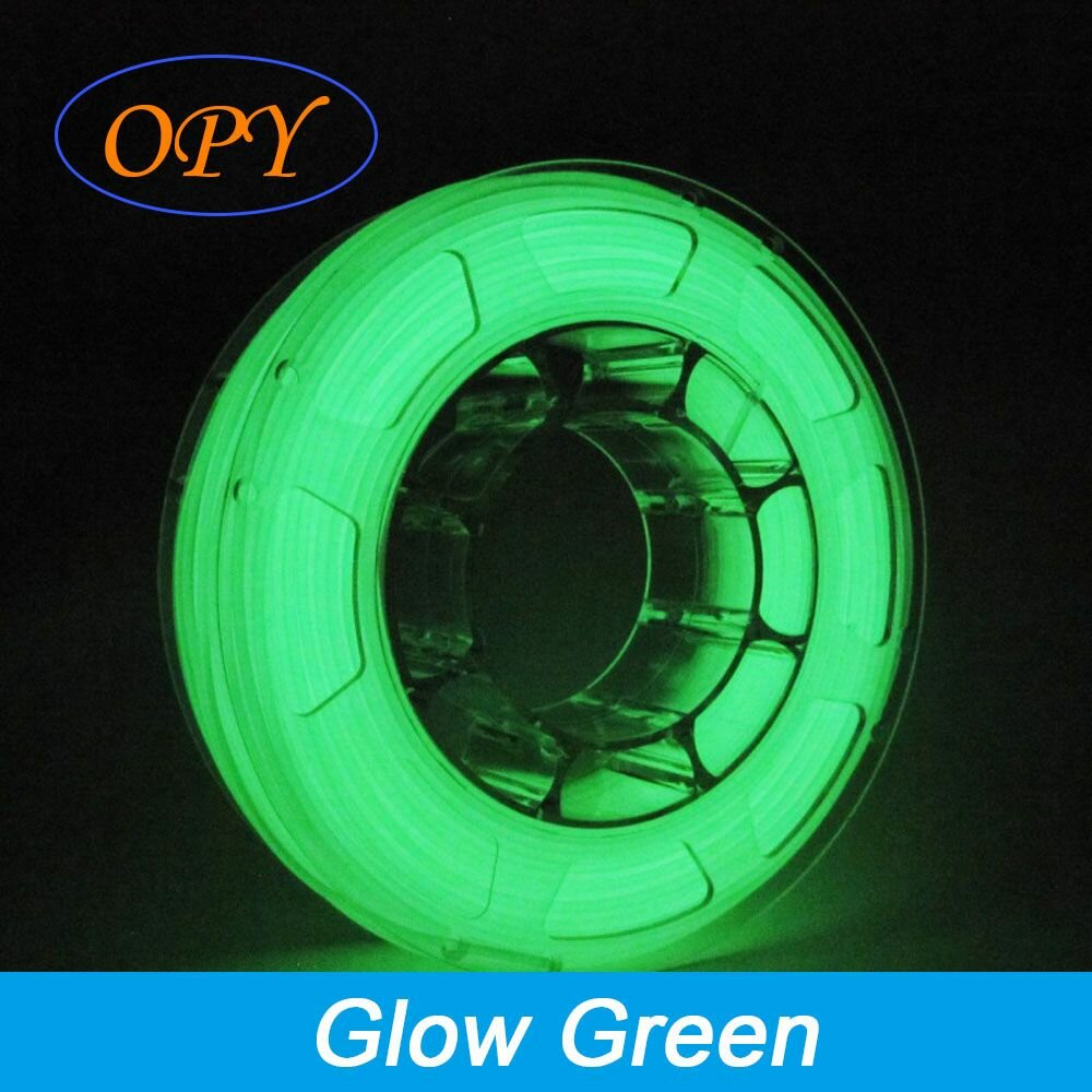 Пластик OPY Glow PLA для 3D-принтера 1,75 мм Green 1 кг