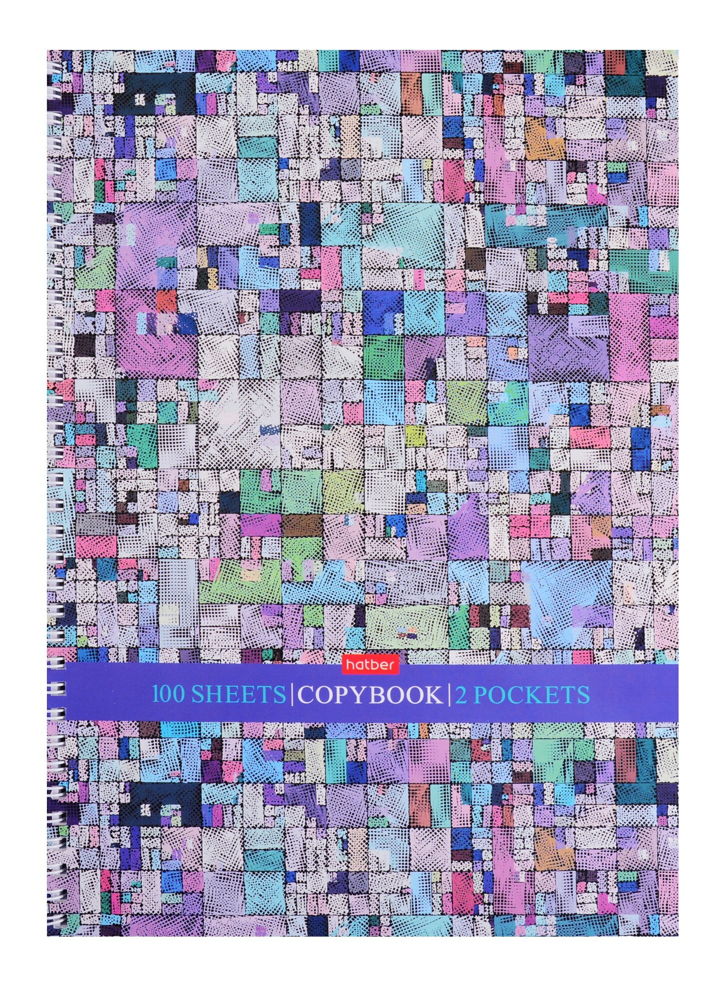 Тетрадь в клетку Hatber, Stylish book, А4, 100 листов