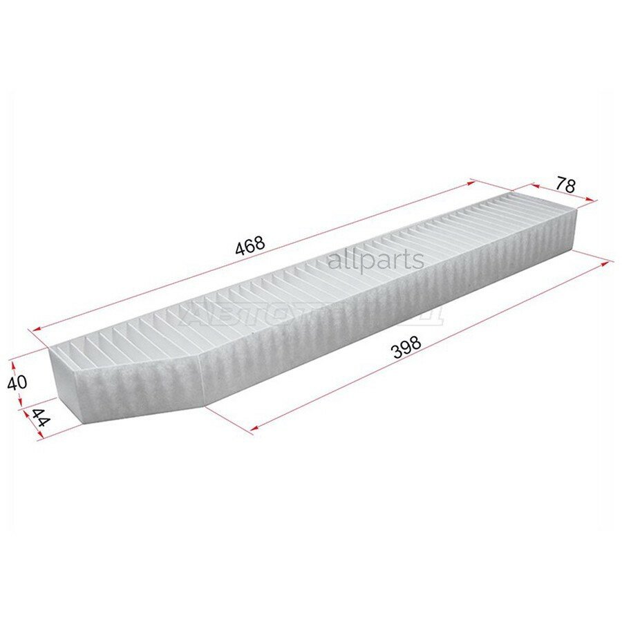 SAT ST-05013595AB Фильтр салонный Jeep Commander 05-10 / Grand Cherokee 98-10