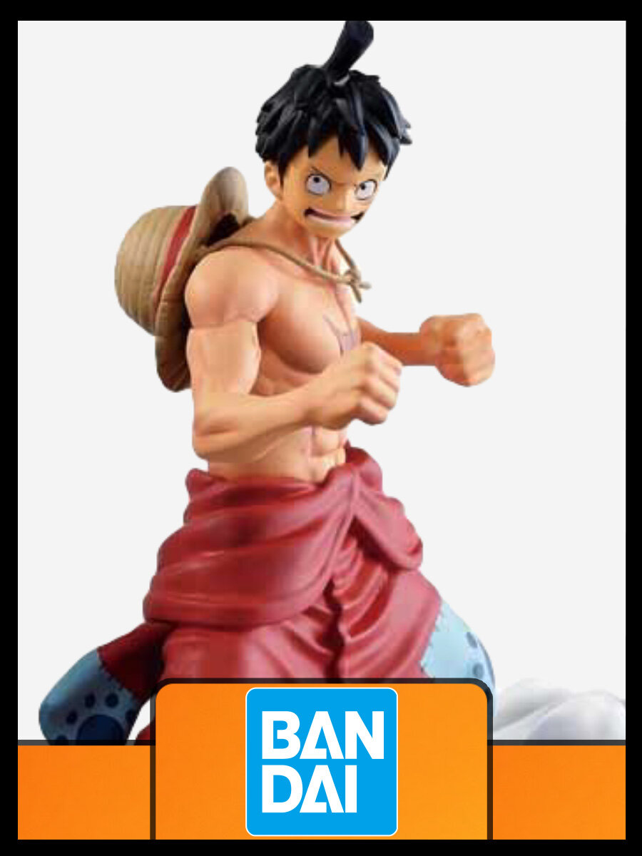 Оригинальная фигурка Monkey D. Luffy от Bandai Spirits из аниме One Piece / Монки Д. Луффи «Ван Пис» 14 см