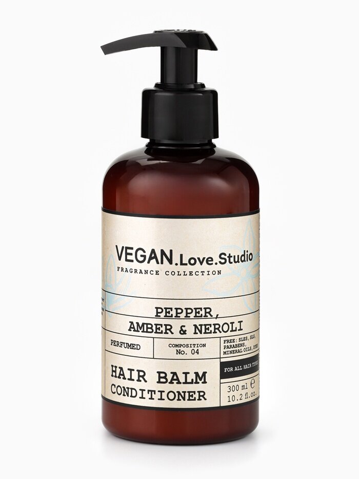 Бальзам-кондиционер для волос парфюмированный VEGAN.Love.Studio «Перец, Амбра, Нероли», 300 мл