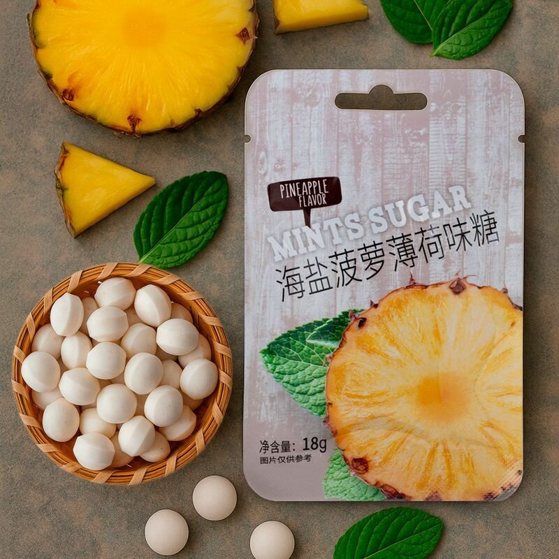 Конфеты освежающие Мятный сахар , 18 г (3 шт)