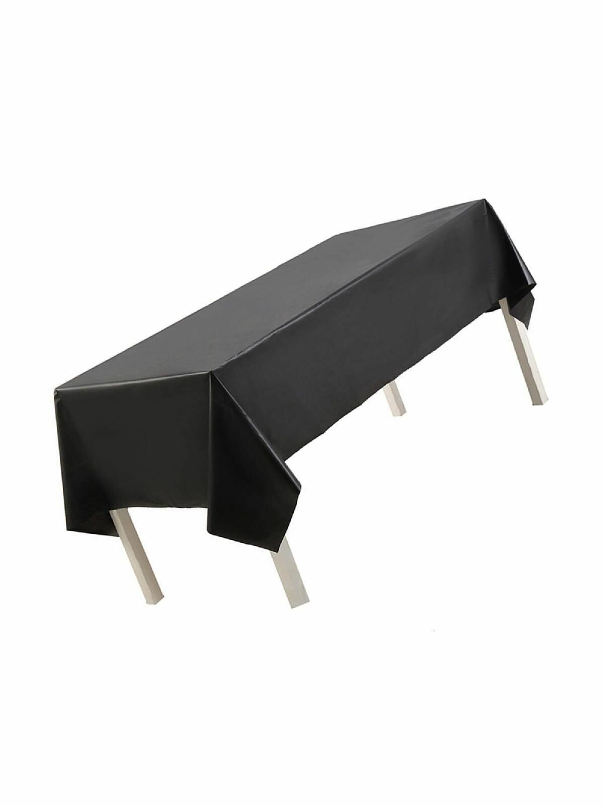 Скатерть, Однотонная скатерть-черная