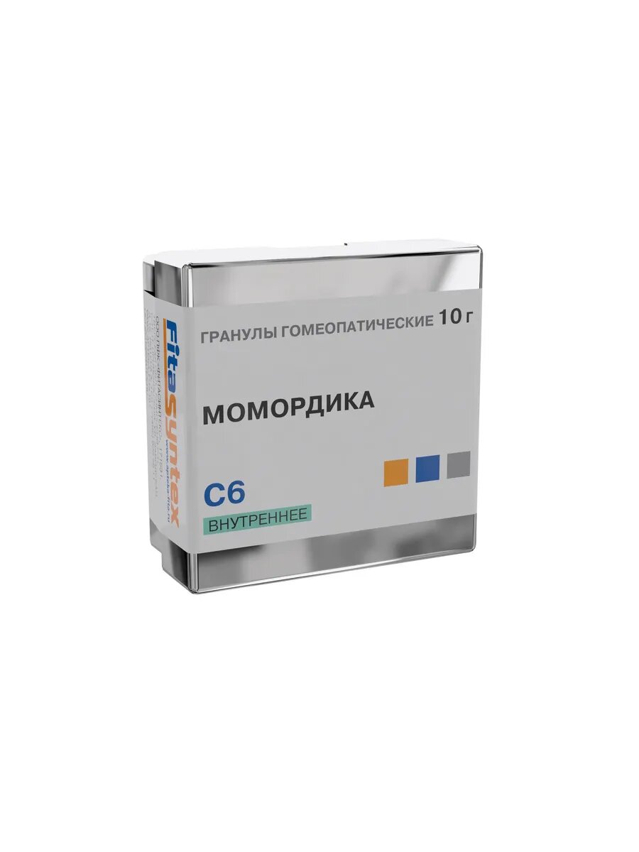 Момордика С6, гранулы гомеопатические моно, 10 грамм , Фитасинтекс