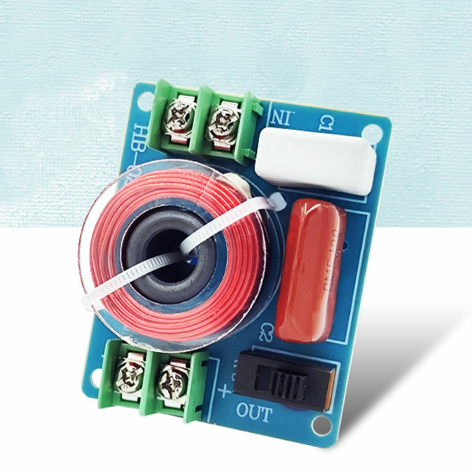 Регулируемый фильтр Notch для 65 дюйма 4-8 Ом динамиков Блок без припая