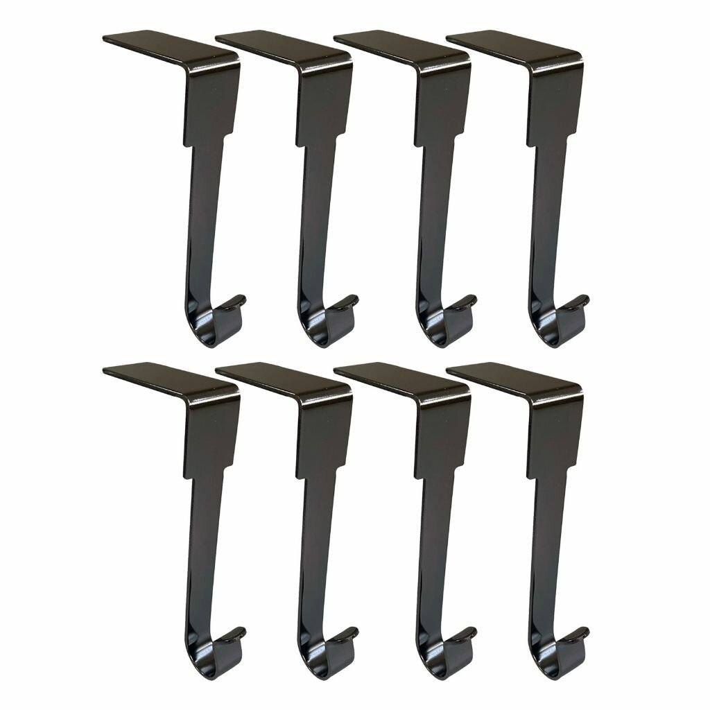 Крючки для настольных вешалок-8 шт.-черный