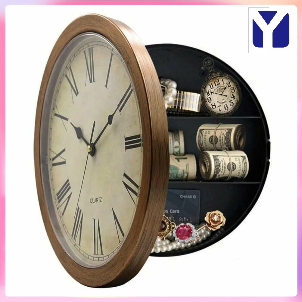 Эксклюзивные настенные хронометры 25х7 см для компактного хранения