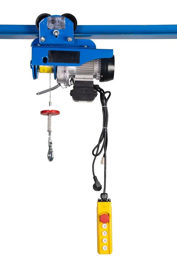 110252 С тележкой таль электрическая TOR PA 125/250 кг 12/6 м (серия N)*