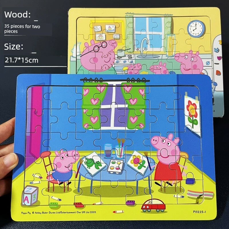 Детская головоломка для детей от 2 до 345 лет, большие детали, 9 деталей/16/20, развивающие игрушки для раннего