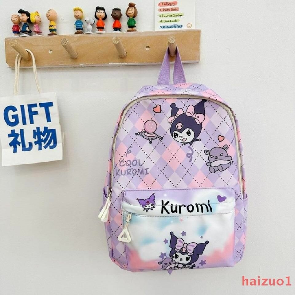 Детская шахматная доска Sanrio, мультяшный рюкзак с защитой позвоночника и грязеотталкивающими свойст