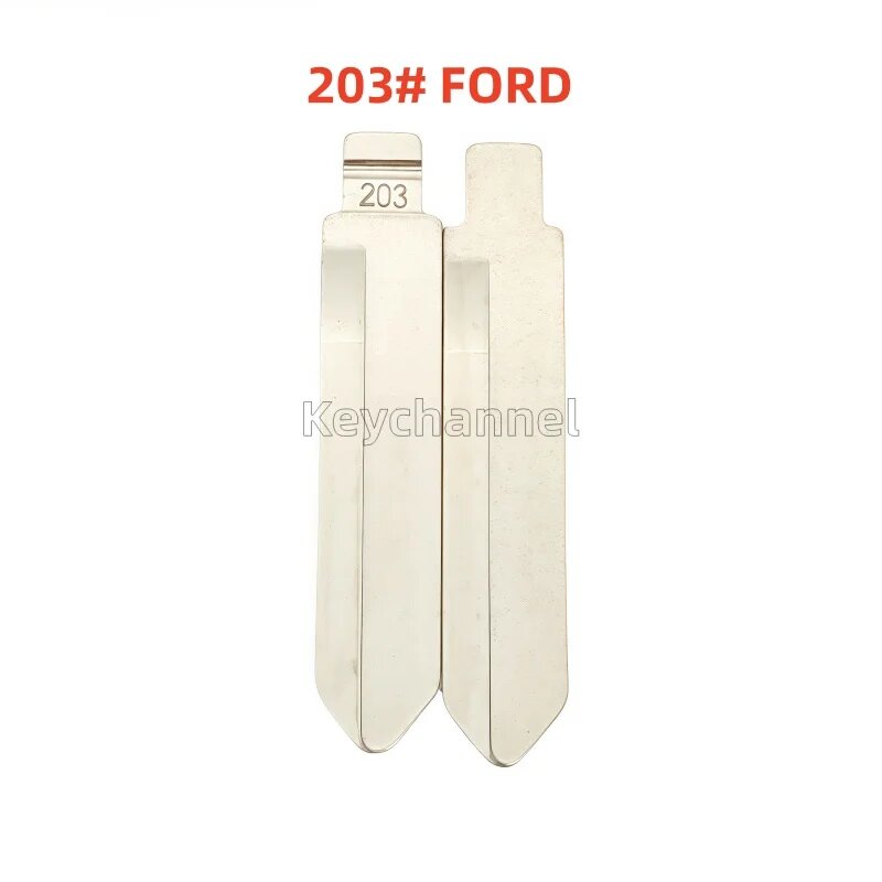 Keystar 10 шт. FO4 FO14 FO18 Лезвие ключа автомобиля 203 # KD Key Blank Flip Remote Запасной ключ для Ford Key Blade для KD KEYDIY Xhorse VVDI