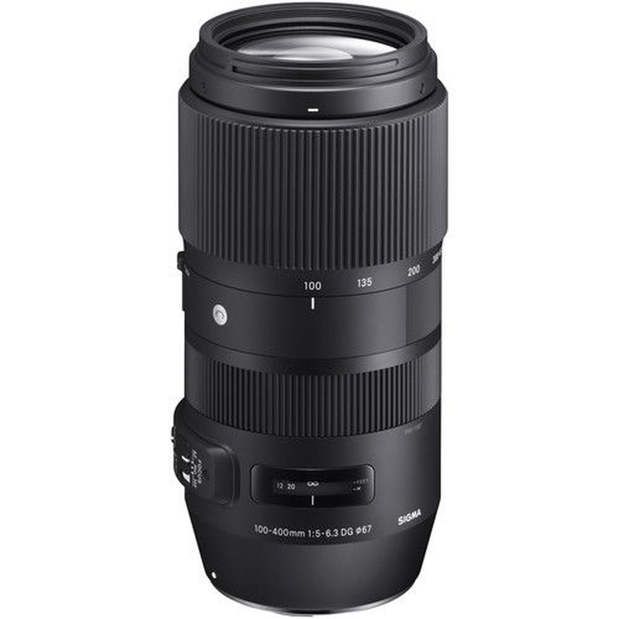 Объектив Sigma AF 100-400 mm F5.6.3 DG OS HSM, для Nikon F, автофокус, черный