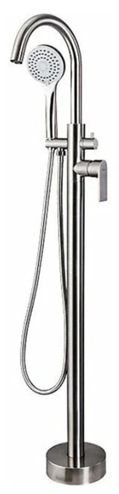Смеситель GAPPO G3099 для ванны с душем, нержавеющая сталь, серебристый