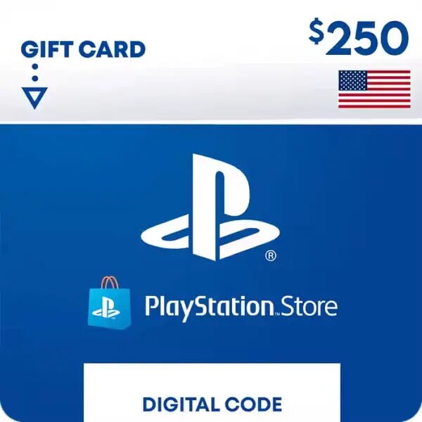 PlayStation Network Card PSN 250 USD (USA) [PLAYSTATION / США]