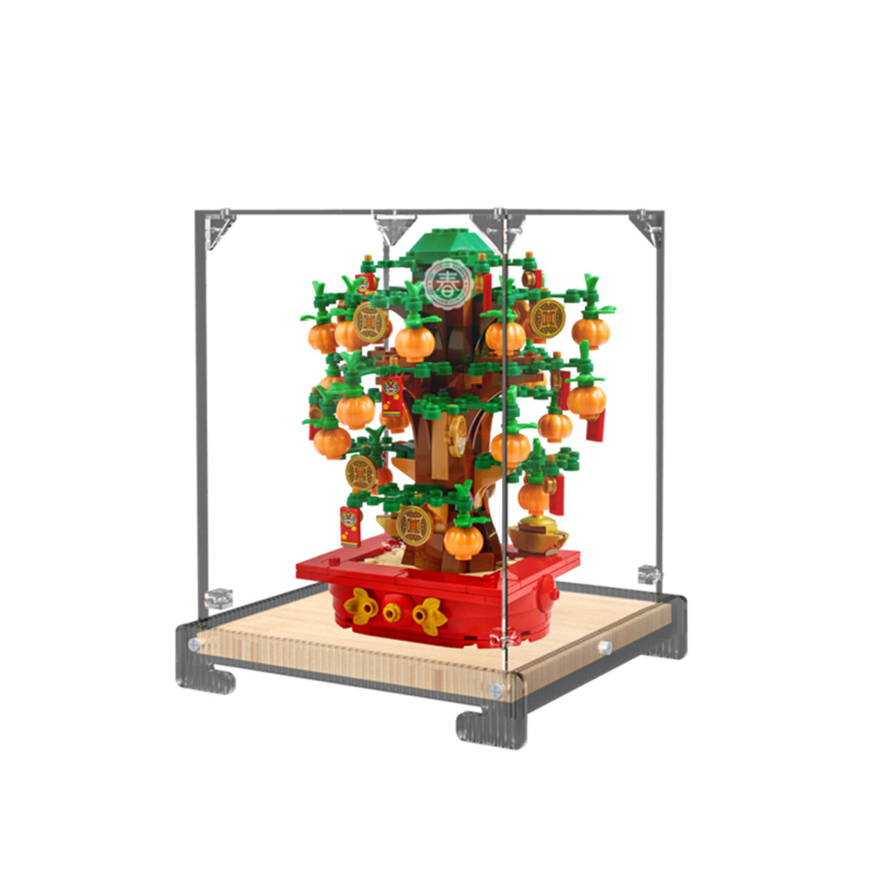Пластиковый конструктор унисекс LEGO Дерево денег, multicolor