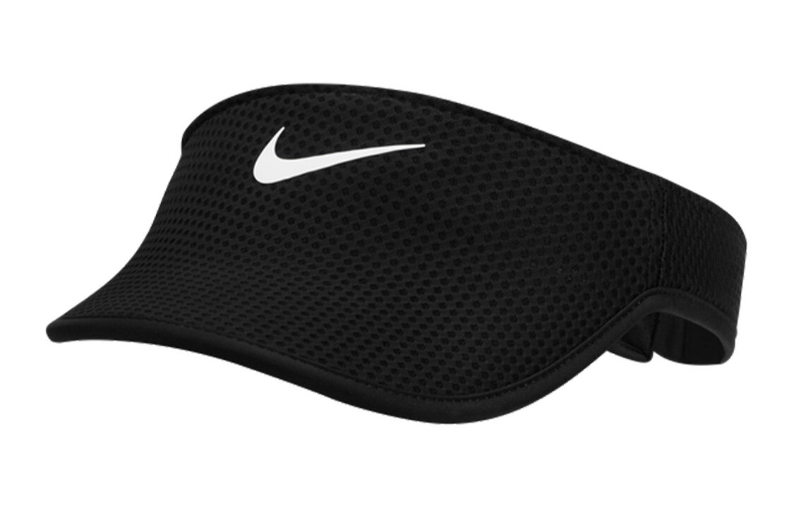 Солнцезащитный козырек унисекс Nike черный, F EU, размер универсальный